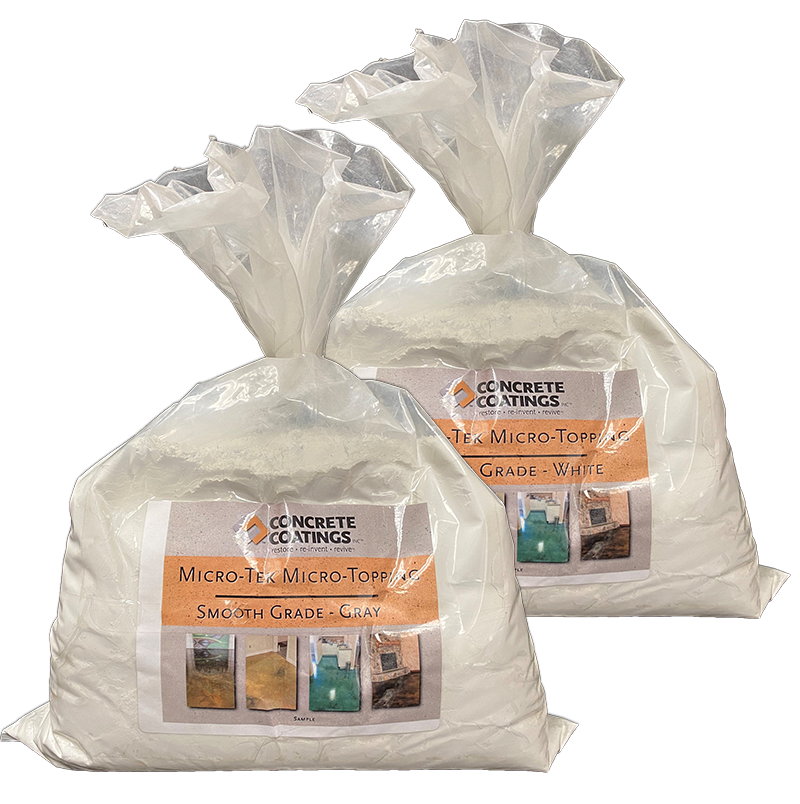 Micro-Tek - Micro-Topping Smooth Grade - 20lb Bag – DIYCONCRETE.COM